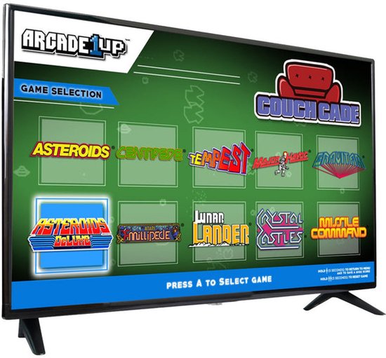 Arcade1Up - Atari Couchcade - Cast Arcade-spellen naar je TV! | bol