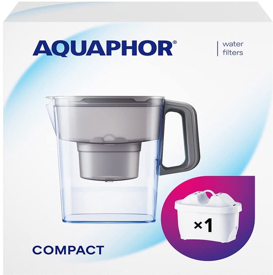 Compacte Waterfilterkan 2,4 Liter met Maxfor+ Filter - Vermindert Kalk ...