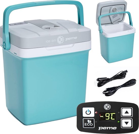 Thermo-elektrische Koelbox 23L met ECO-modus | Geschikt voor Auto en Camping | 12V en... | bol