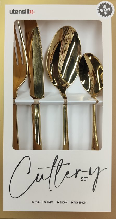 Luxe bestekset goud | Gouden bestekset | Bestek goud | Luxe bestekset ...