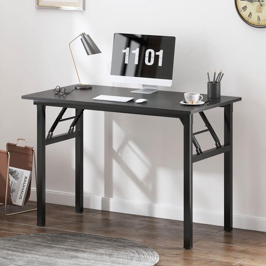 Opvouwbare Computer Tafel - 100 x 60 x 75 cm - Bureau voor Computer ...
