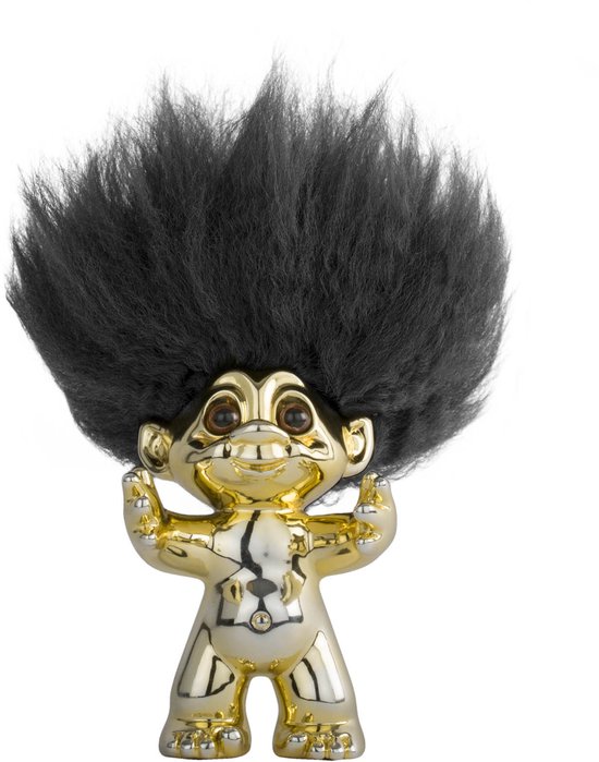 Spring Copenhagen Good Luck Troll - Classic Trolls "Brass" Polyresin ...