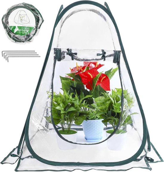 Pop-up mini kweekhuis PVC tuin bloem zonneschijn kamer draagbaar ...