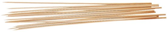 Set van 30 houten spiesjes 30 cm Fackelmann Wood Edition | bol
