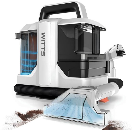 Tapijtreiniger - Wit - 400W - Vlekkenreiniger - Bank Reiniger ...