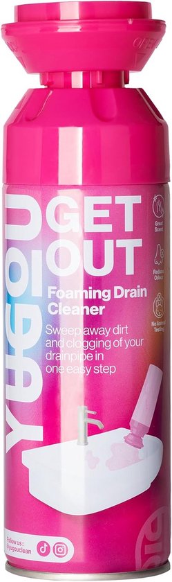 Yugou Get Out Foam Drain Cleaner – Krachtige gootsteen ontstopper ...