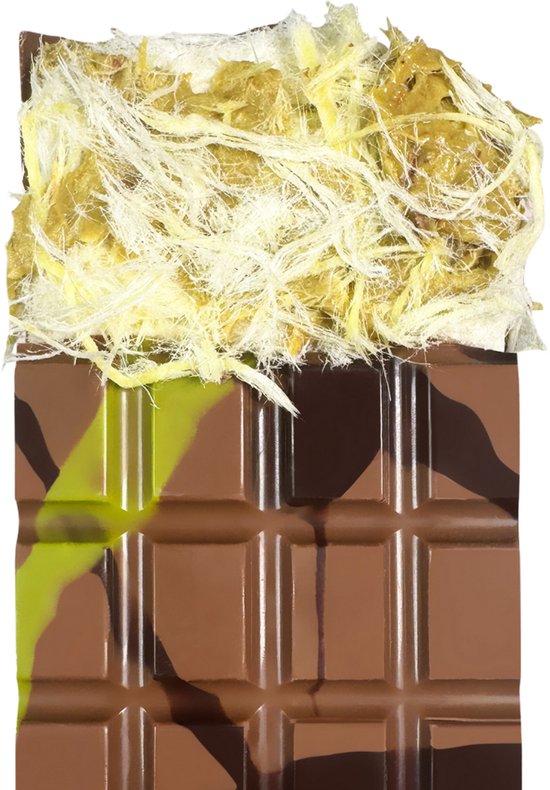 Dubai Chocolates Pismaniye reep - engelenhaar chocolade met pistache ...