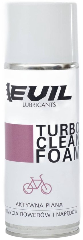 TURBO CLEAN FOAM 400ml - TURBO FOAM SPRAY VOOR HET WASSEN VAN JE FIETS ...