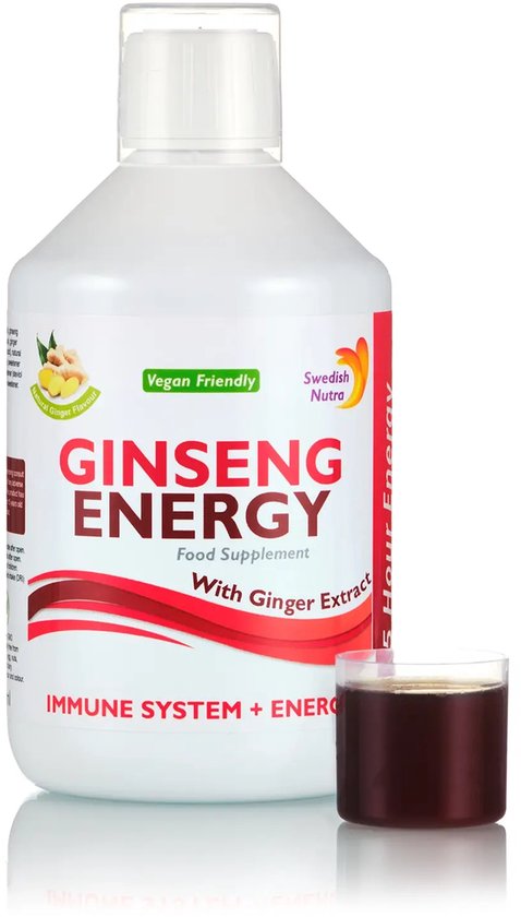 Ginseng Max Boost –Natuurlijk Voedingssupplement met Gember,Vitamines ...