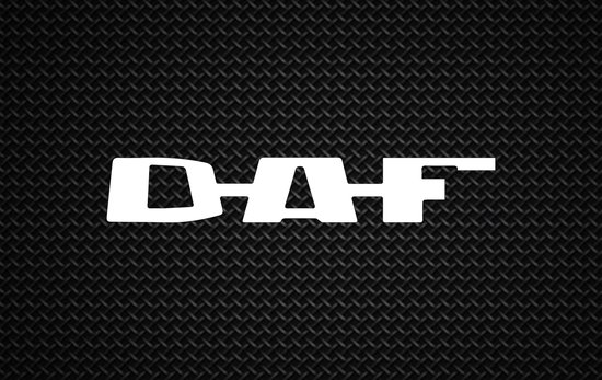 DAF Logo Old Style - Plexiglas Wit - 8mm | bol