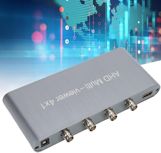 4 in 1 Out AHD Multiviewer Switcher - Ondersteuning 1080P bij 60Hz ...