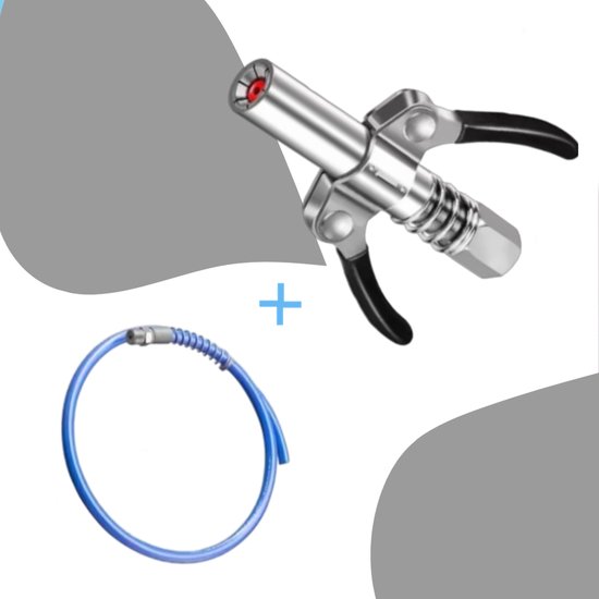 originele koppeling voor vetspuit - inc slang 30 cm - vetkoppeling | bol