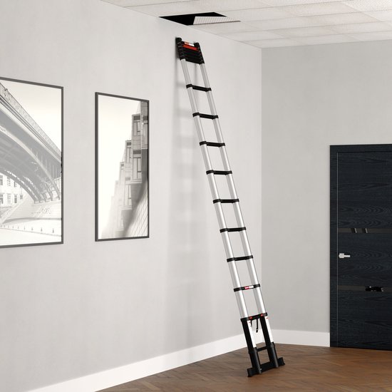 RMBO Telescopische Ladder - Telescoopladder - 4.70m lang, Compact en ...