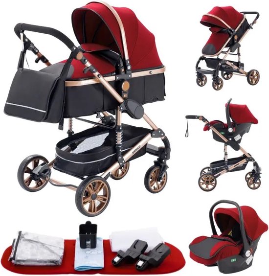 Luxe Kinderwagen - Luxe Kinderkoets - Luxe Babywagen - Luxe Baby Koets ...