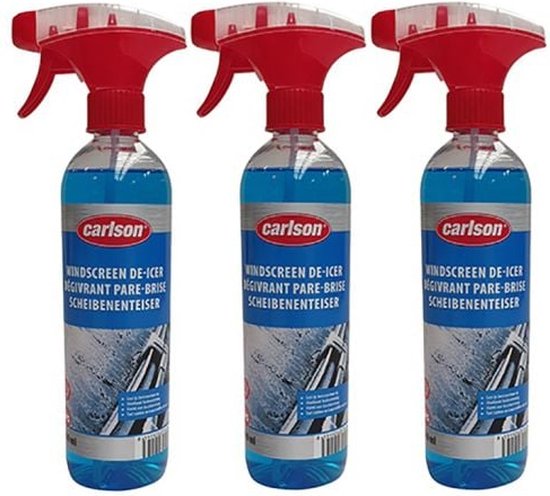 Carlson antivries spray – 3 pack | Ontdooispray | Vorst | Antivries ...