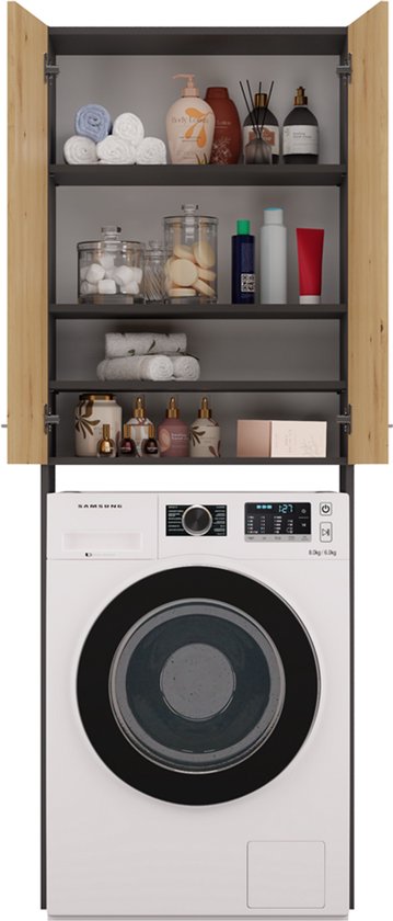 Pola DD ANTRACIET ARTISAN wasmachine kast | bol