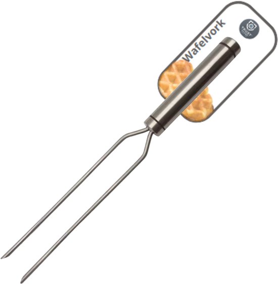 Trust Gearz® - Wafelvork - RVS - 30cm - wafelvorken | bol