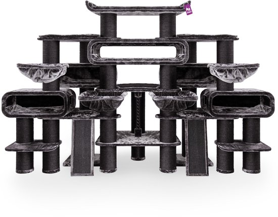 Petrebels Krabpaal XXL Krabpaal Norwegian 200 - Pepper - Voor meerdere ...