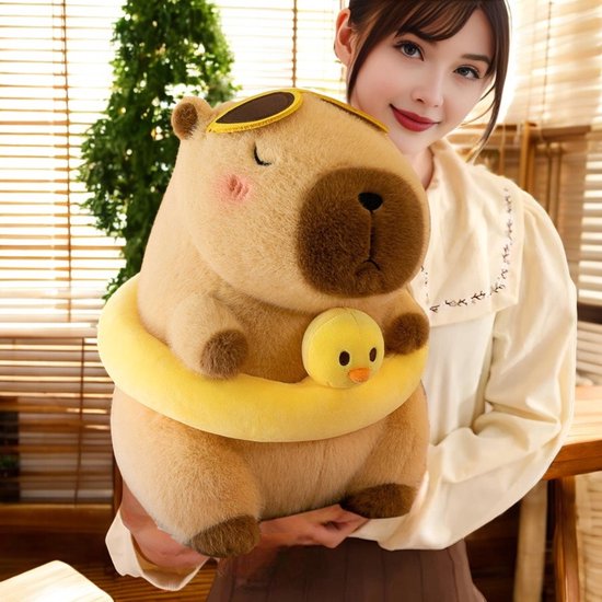 Klikkopers® - Capybara Knuffel - 45 CM - Capibara Knuffel - Kawaii ...