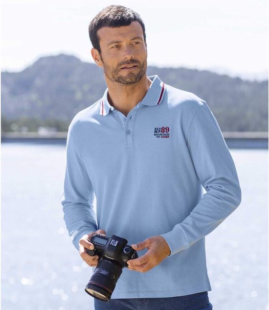 ATLAS FOR MEN - Set van 2 poloshirts Mountain - Heren - Verkrijgbaar in ...