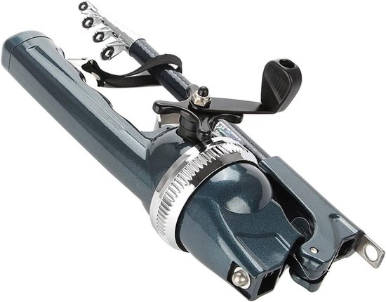 Freshwater Fishing Rod Lightweight Plastic Foldable Integrated Rod with ...