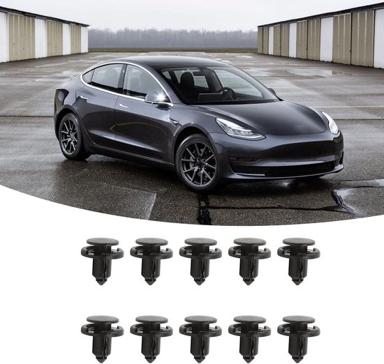 Clip for Car Bumper Fastening 10 Pcs Push Lock Clips 1006521 00 - A ...