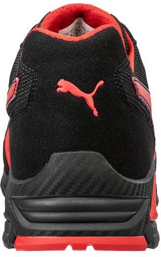 Puma Madrid Low S1PL 642740 - Zwart/Rood - 44 | bol