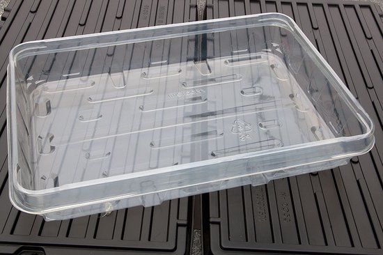Set van 10 Transparante Zaaibakken – Stekbakken met Dichte Bodem ...