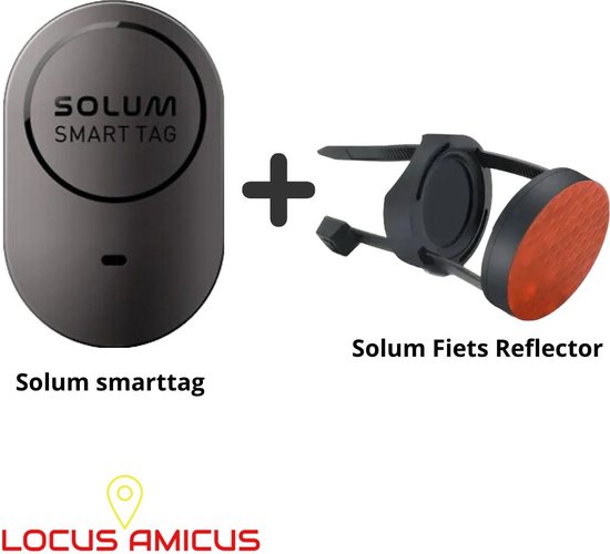 Solum SmartTag Bluetooth Tracker - Premium Kwaliteit - Geschikt voor ...