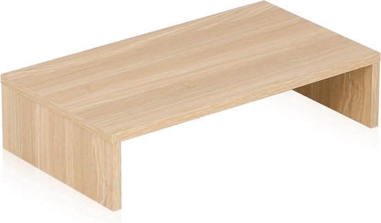 Houten Monitorstandaard - Ergonomisch - Max. Belasting 15 kg - 42,5x23 ...