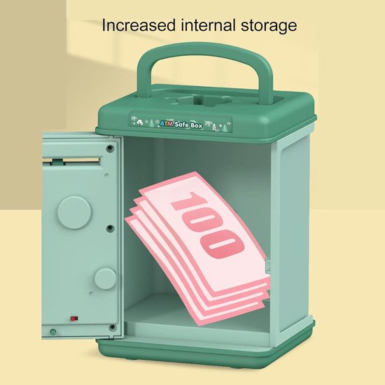 Mini Vault Safe for Kids - Handleiding Elektronische Muntenbank voor ...