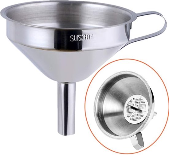 Trechter - Keuken Trechters - Metalen Vultrechter - Vultrechter - Hoge ...