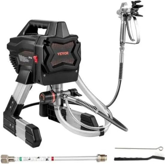 Verfspuit - Airless - Professionele Verfmachine - Poedercoating Machine ...