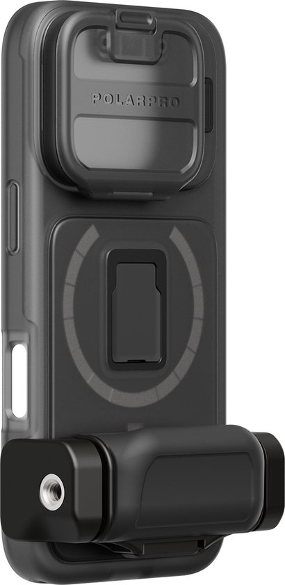 PolarPro - LiteChaser BaseCase - iPhone 16 Pro - Black - Telefoonhoes | bol
