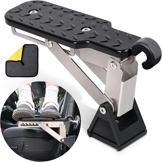 Auto Deurstap - 250 kg Draagvermogen - Inklapbaar en Verstelbaar ...