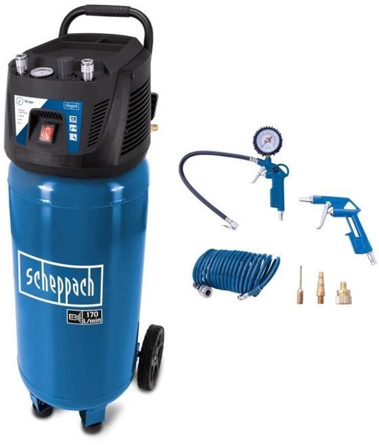 SCHEPPACH HC52VS-A - Compressor - 1500 W - 50 liter | bol