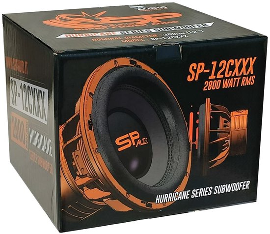 1 SUBWOOFER SP AUDIO SP-12CXXX SP12CXXX 30.00 cm 300 mm 12" diameter ...