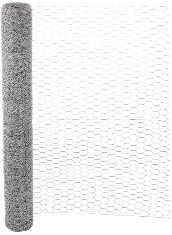 Kippengaas 25mm 0,60mm 50cm x 50m Verzinkt | bol