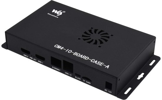 Metal Case/Box with Cooling Fan for Raspberry Pi Compute Module 4 IO ...