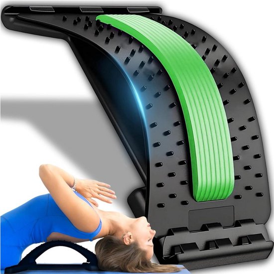 Lumbar Spine Pain Relief Stretching and Massage Back Trainer for Lower ...
