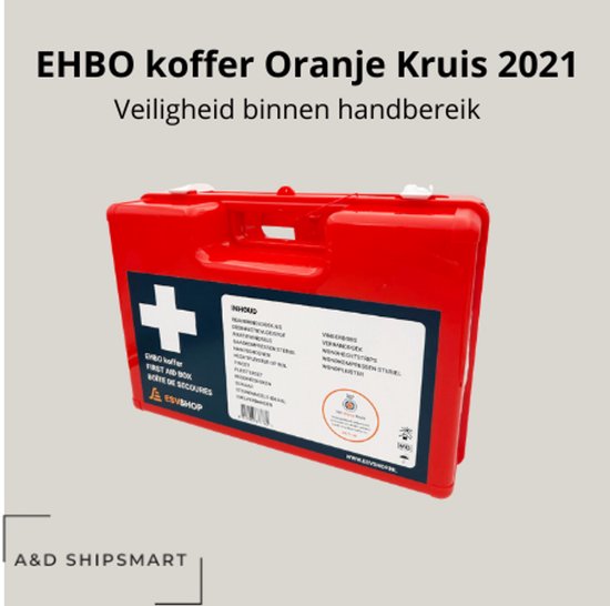 EHBO Koffer Oranje Kruis - EHBO - Koffer - Doos - BHV | bol