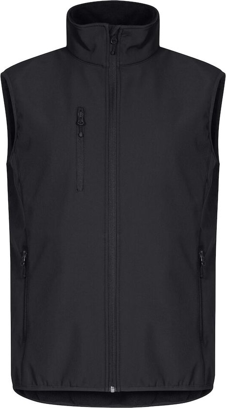 Clique Classic Softshell Vest 0200911 - Zwart - S | bol