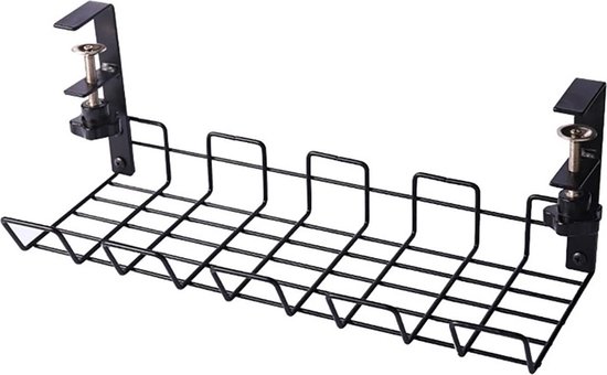 Onder Bureau Kabelbeheerbak Geen Boor - Draadmand Organisator Voor Bureau - Stevige... | bol