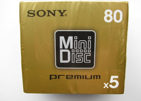 Sony 5-Pack MD Color Mix 80 minuten Minidisc Recordable 5MDW80CRX-SPE | bol