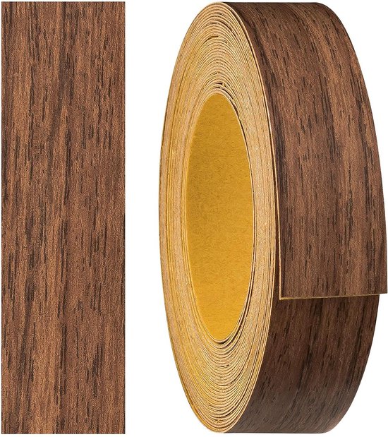 Zelfklevende melamine kantenband 18 mm x 5 m - voor veilige grip - meubelrandband -... | bol