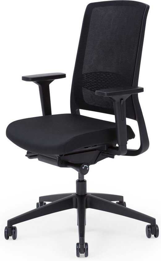 Gispen Zinn Smart NPR bureaustoel - Zwart - Met 4D armlegger - EN 1335 ...