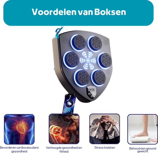 LifeStages - Boxing Machine - Elektronische Muziekboksmachine ...