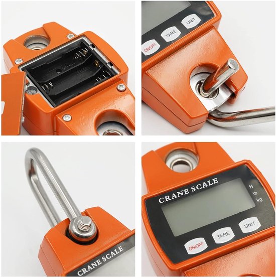150kg/300lb Crane Scale Digital Hanging Weighting Scale With Hook | bol