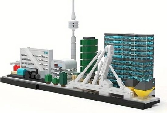 Bouwblokjes Rotterdam Skyline - Lego Compatible | bol