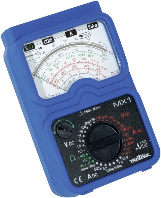 Metrix MX 1 Multimeter Analoog CAT III 600 V | bol